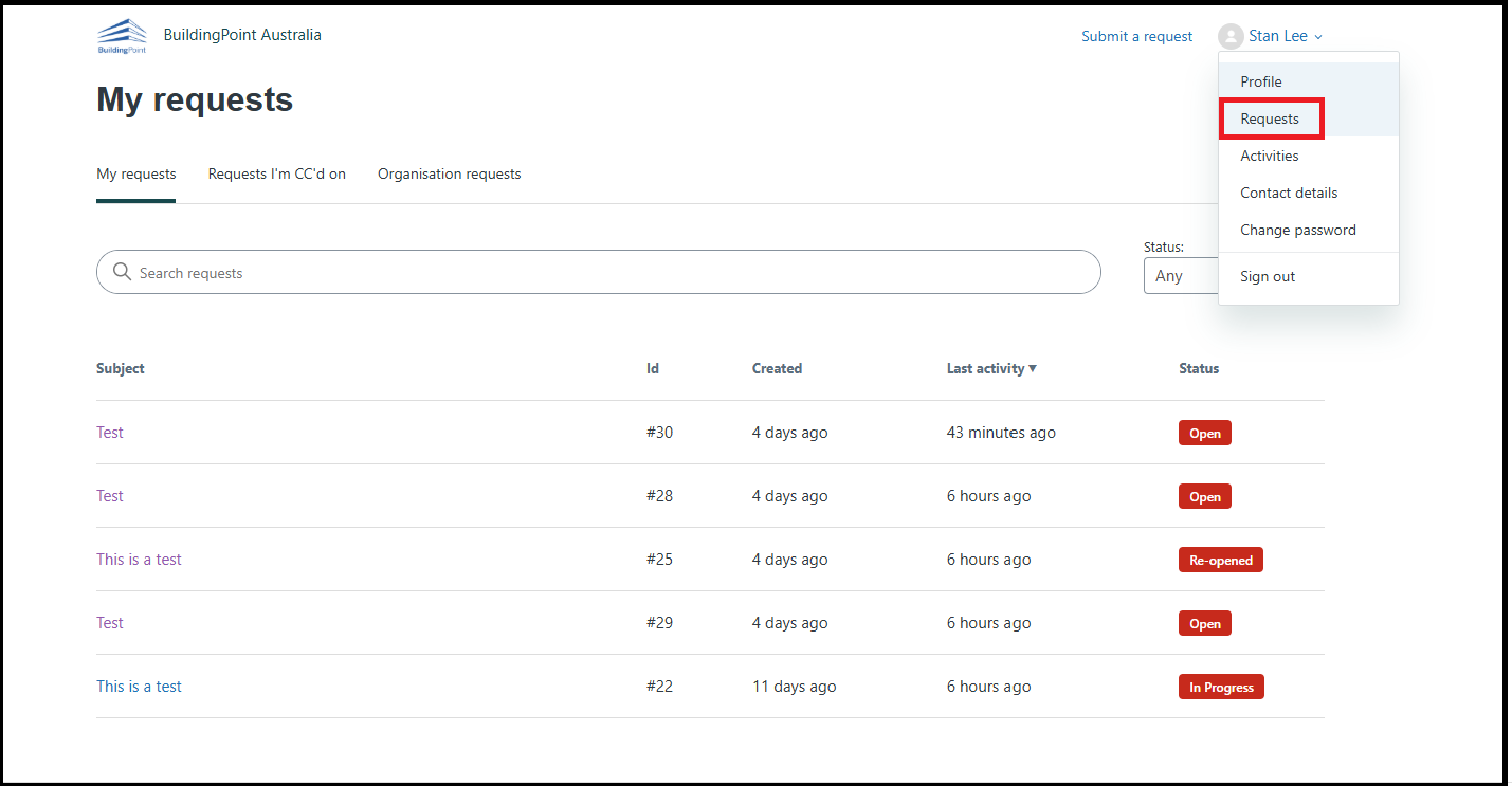 Using a Jobpac Connect Support Account - BuildingPoint Australia ...